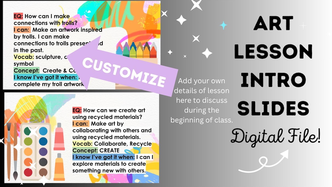 Art Critic - Lesson Intro Slides for Art Teachers - First Fifteen ...