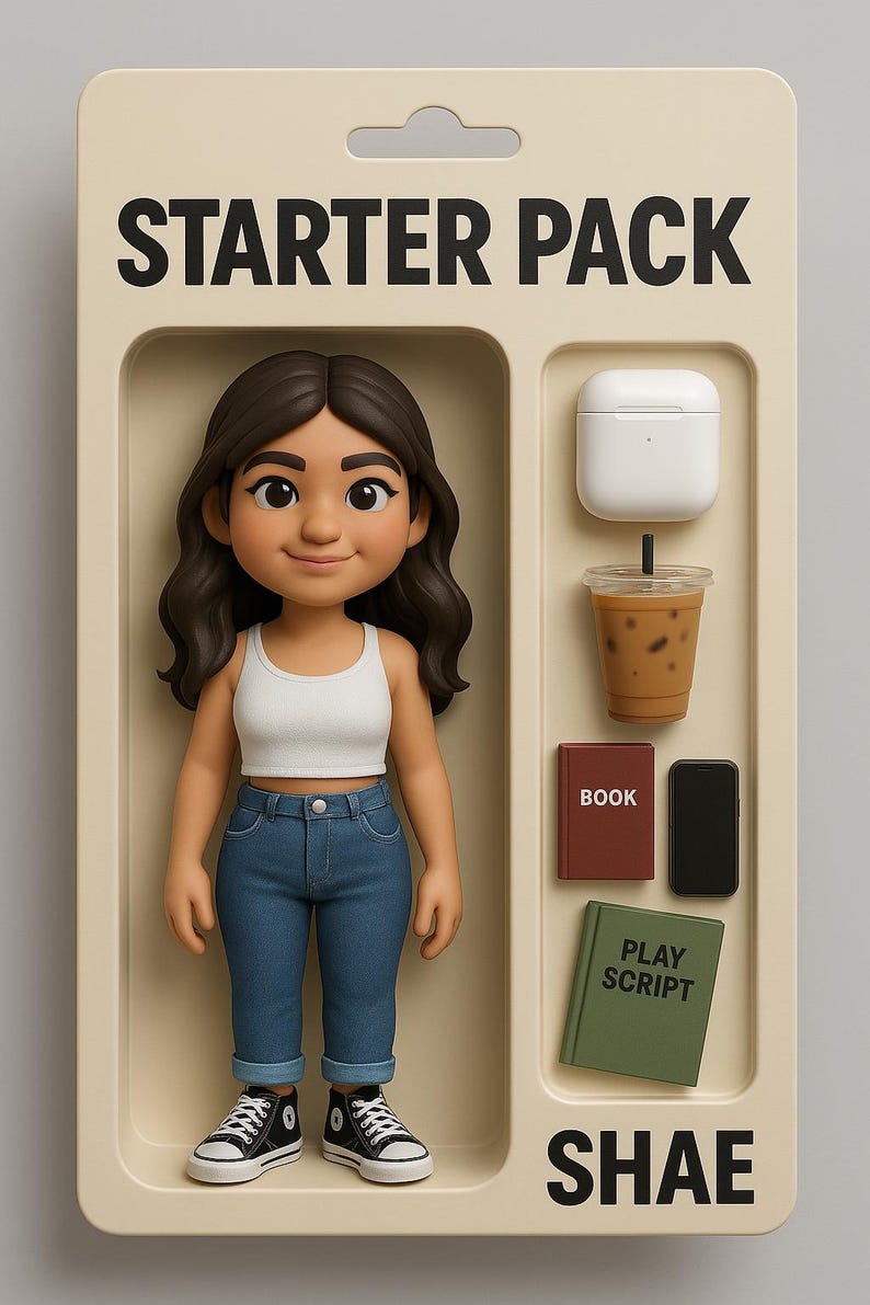 DIGITAL - Personalized Portrait Figurine Style / Unique Starter Pack ...