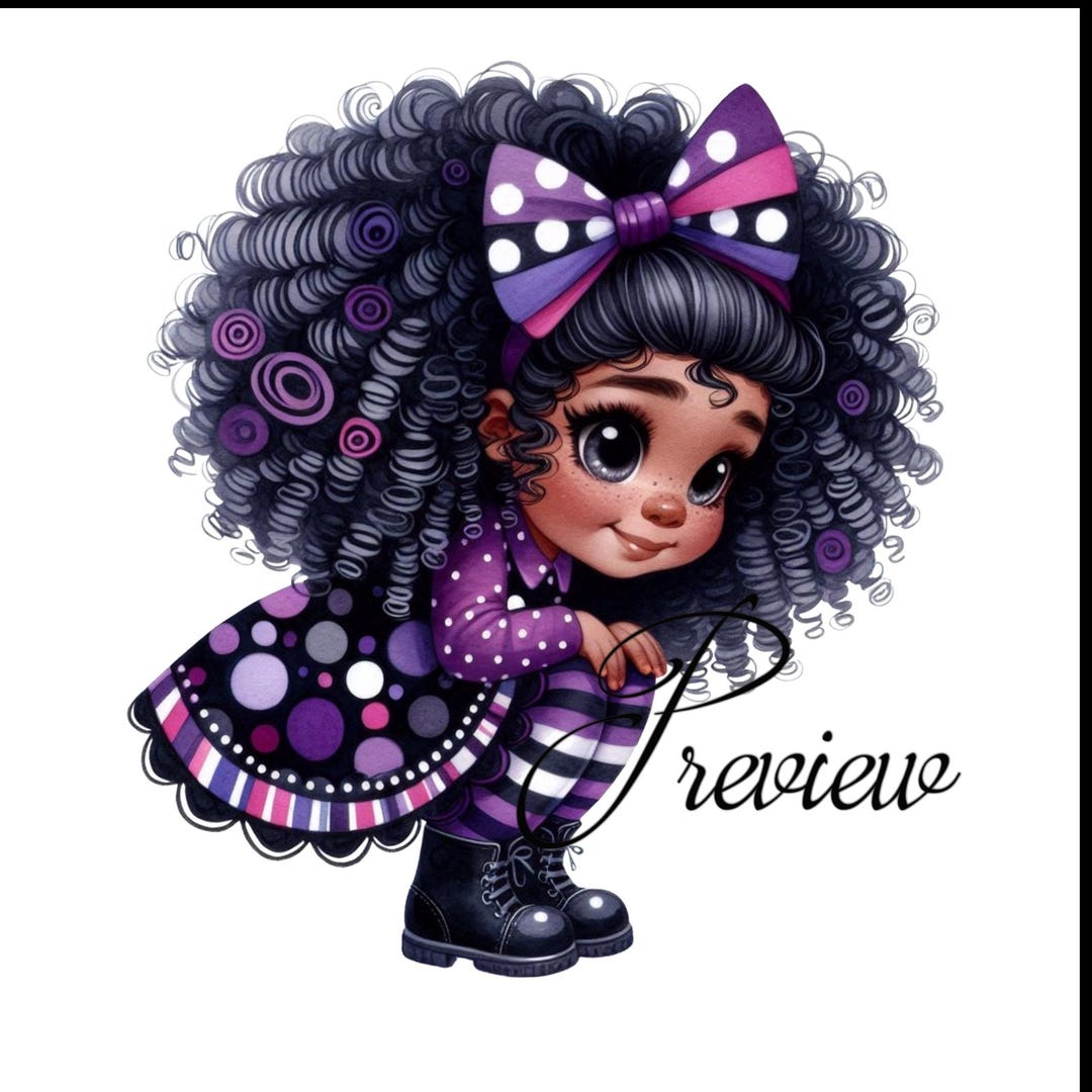 NEW! Kit 'n Kat PNG 300 Dpi Cute Birthday, Halloween and Fall African ...