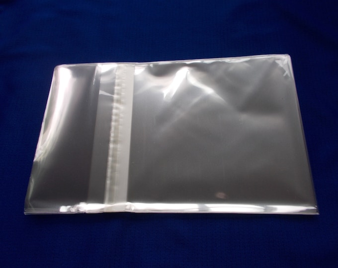 100 A7 Cello Bag With PROTECT 5 7/16 X 7 1/4 Resealable Cello Bags Fits ...