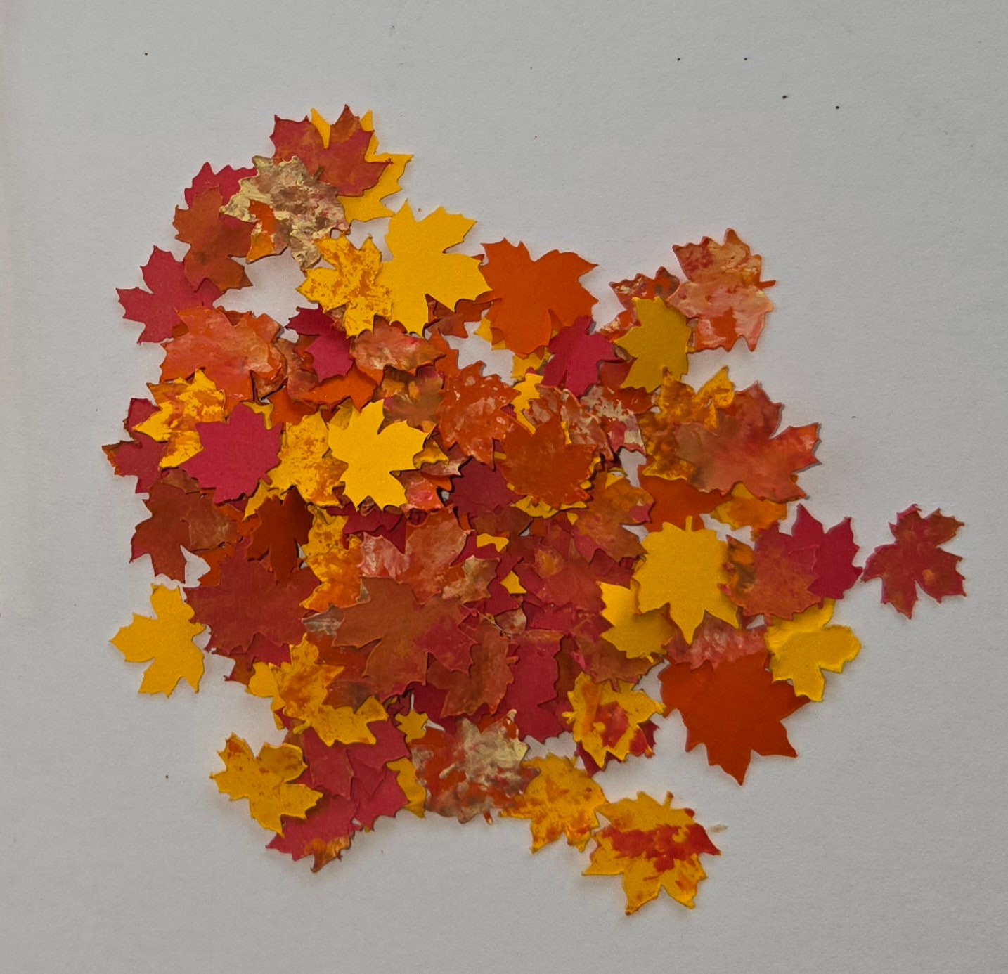 Tiny Fall/autumn Leaves - Etsy