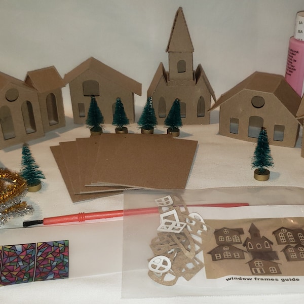 Putz House Kit - Etsy