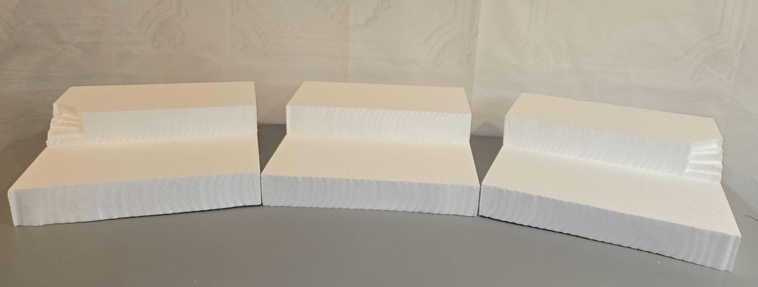 Snowy Edge Styrofoam Platform/base for Christmas Village Displays - Etsy