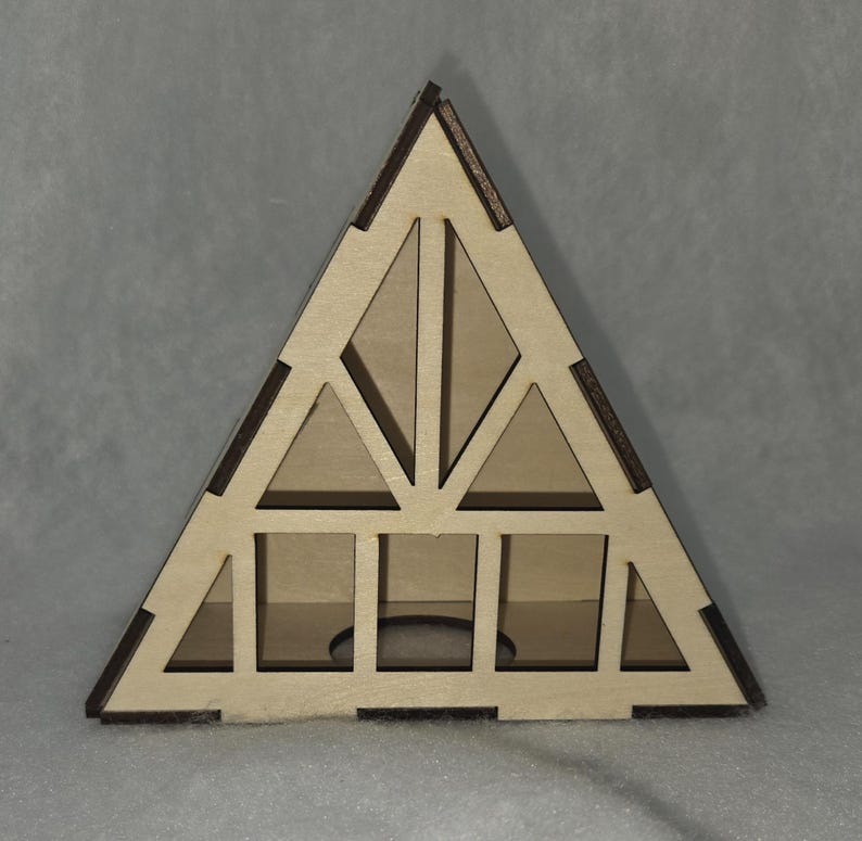 WOODEN A-frame House and Chalet- Paint & Decorate Your Own Village ...