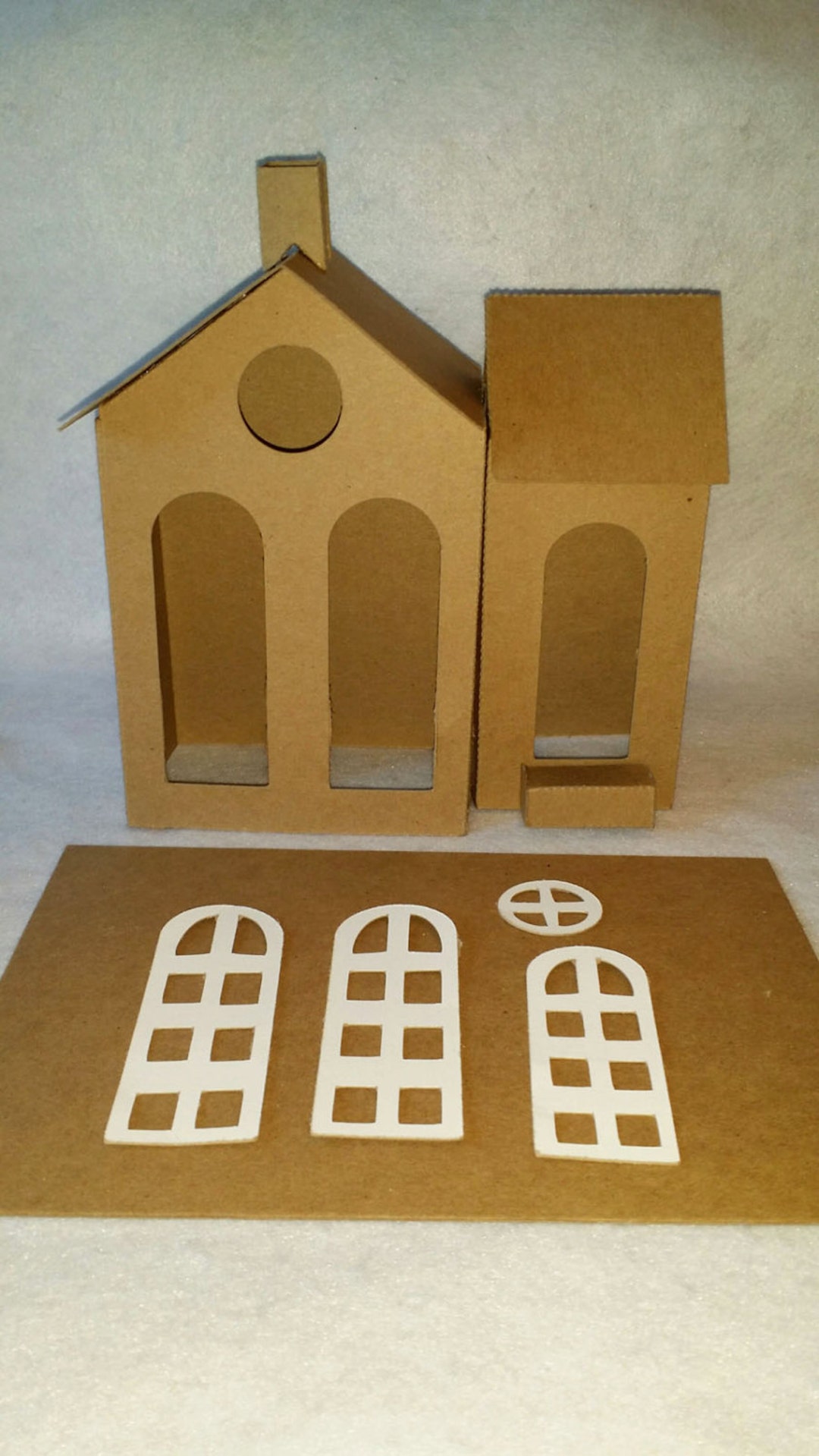 Putz Style Houses- Large Vintage Style House - DIY - Etsy