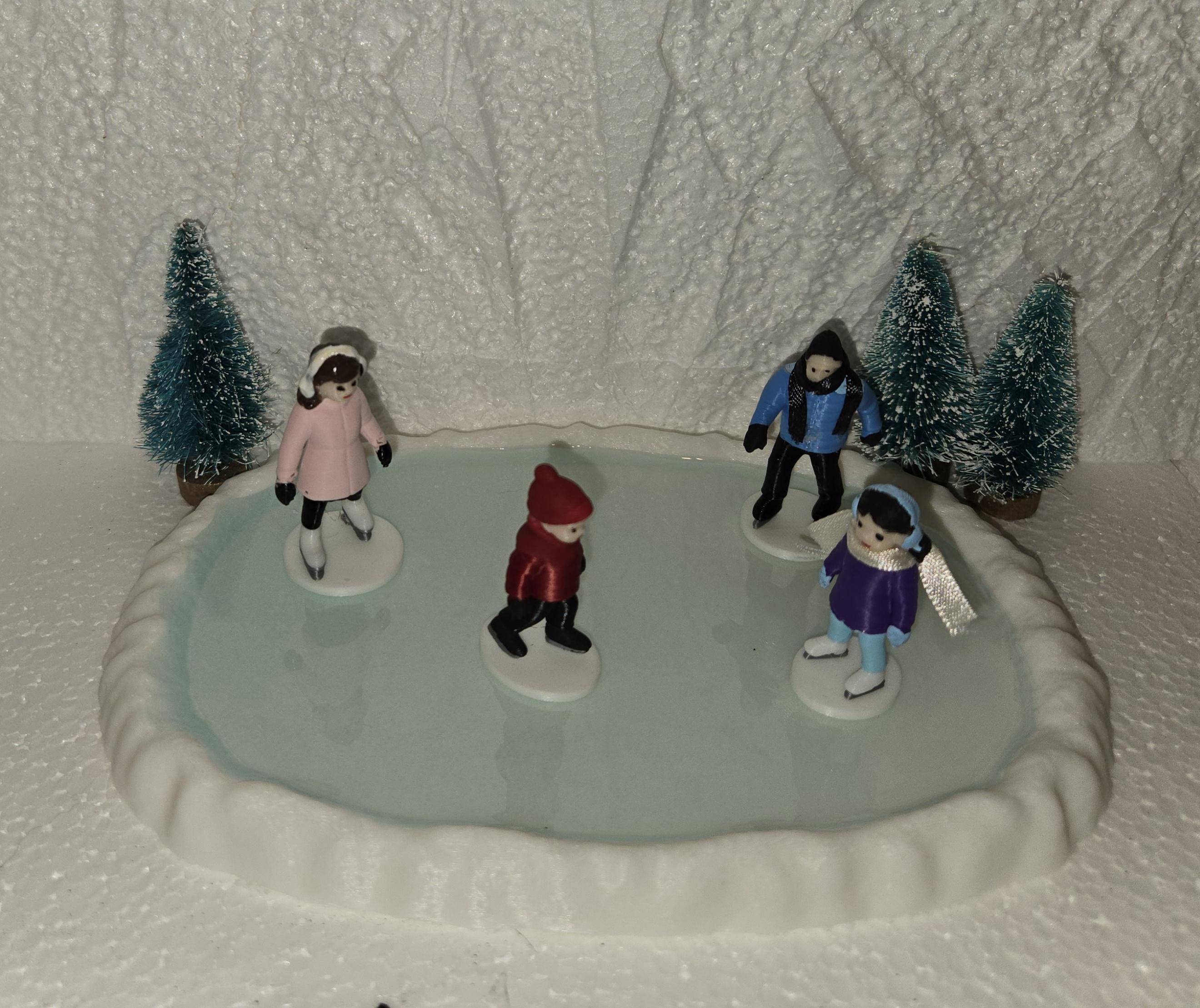 Ice Skating Pond/ice Skating Rink/frozen Pond-great for Christmas ...