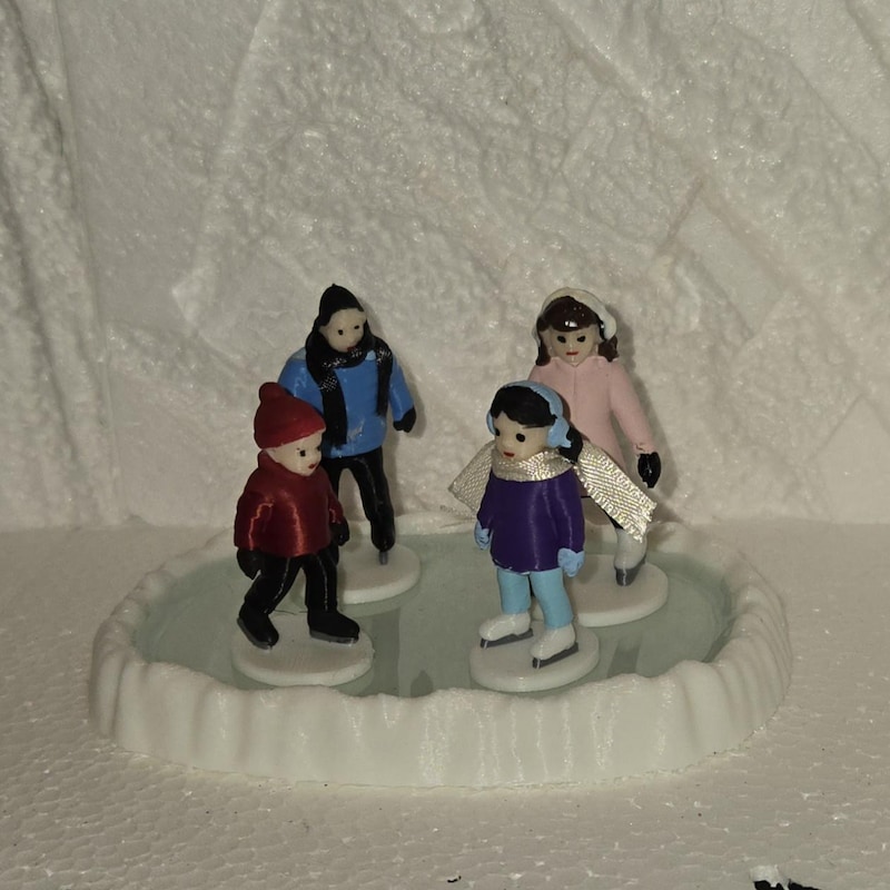 Miniature Skating Pond - Etsy