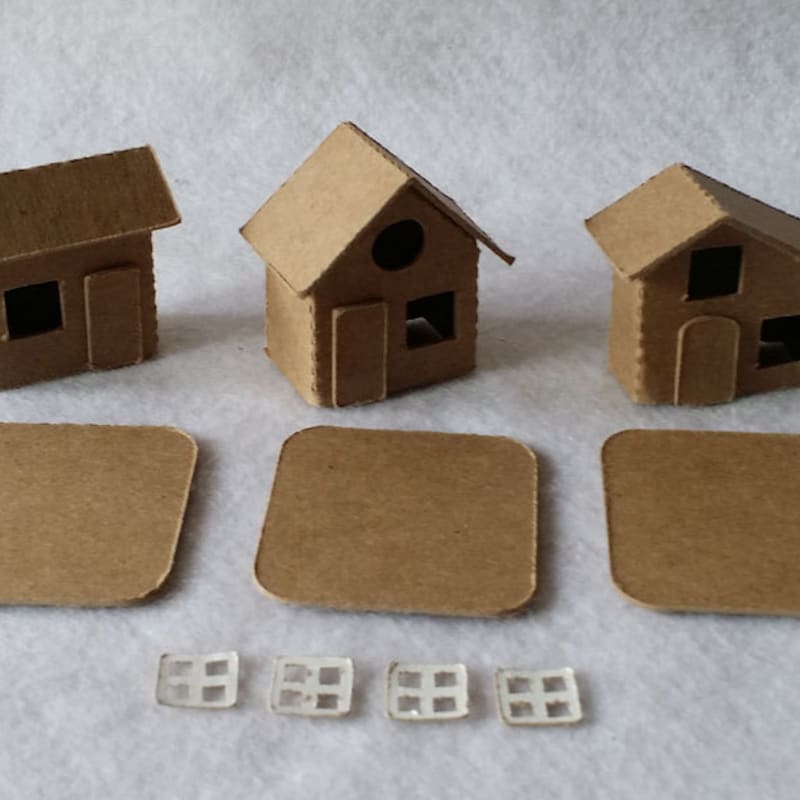Tiny Paper House - Etsy
