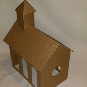 Putz Style Houses- Large Church - DIY - Etsy
