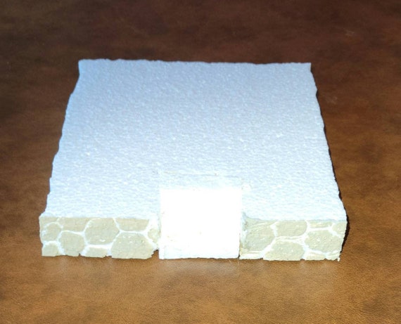 6 Cobblestone Styrofoam Base for Village Displays | Etsy