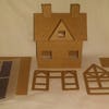 Tiny Houses DIY Cardboard Village-3 Houses - Etsy