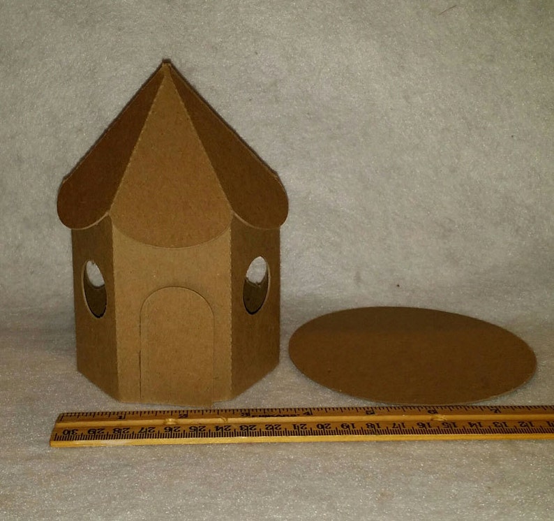 Cardboard Fairy House DIY - Etsy