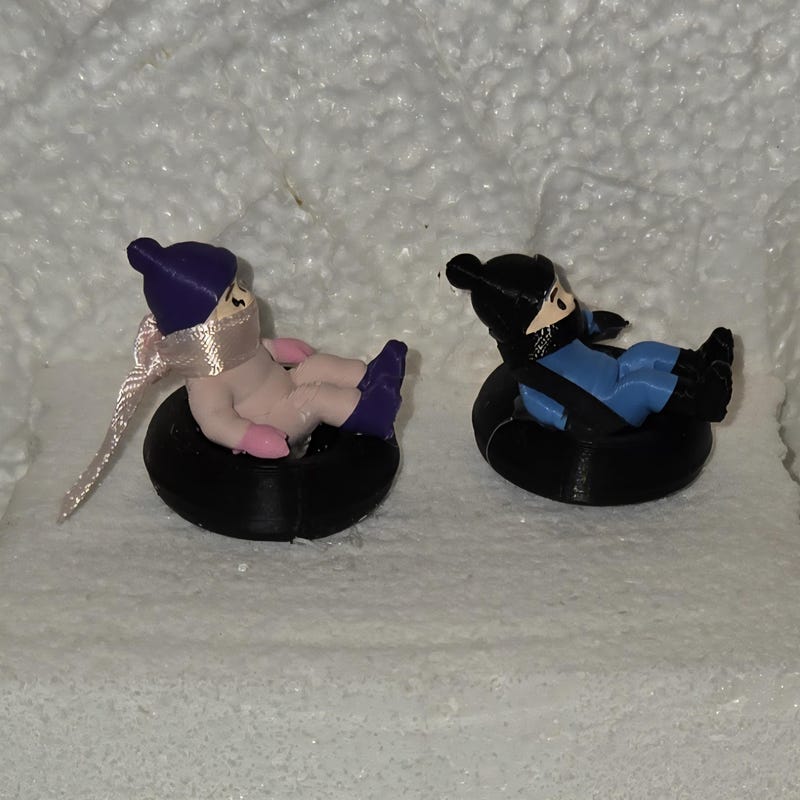 Mini Snow Sled for Crafts - Etsy