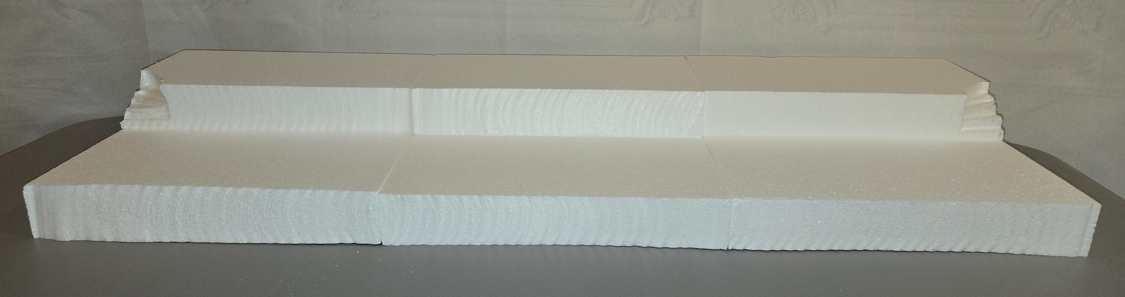 Snowy Edge Styrofoam Platform/base for Christmas Village Displays - Etsy