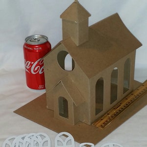 Putz Style Houses- Large Church - DIY - Etsy
