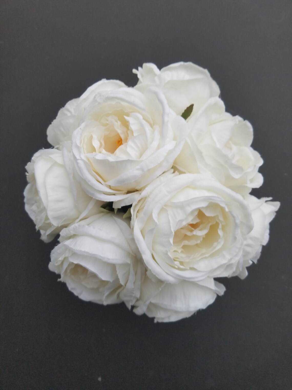 Ivory Garden Rose Wedding Bouquet - Etsy