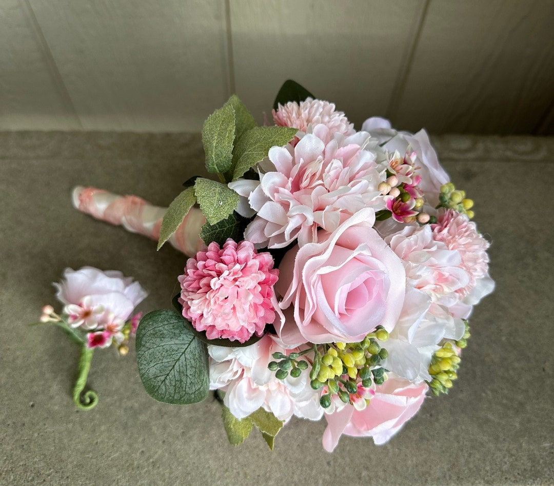 Pink Prom Bouquet Wedding Bouquet - Etsy