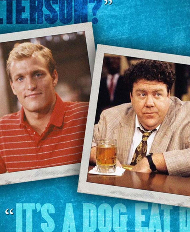 CHEERS Dog Eat Dog World Quote Poster | Etsy