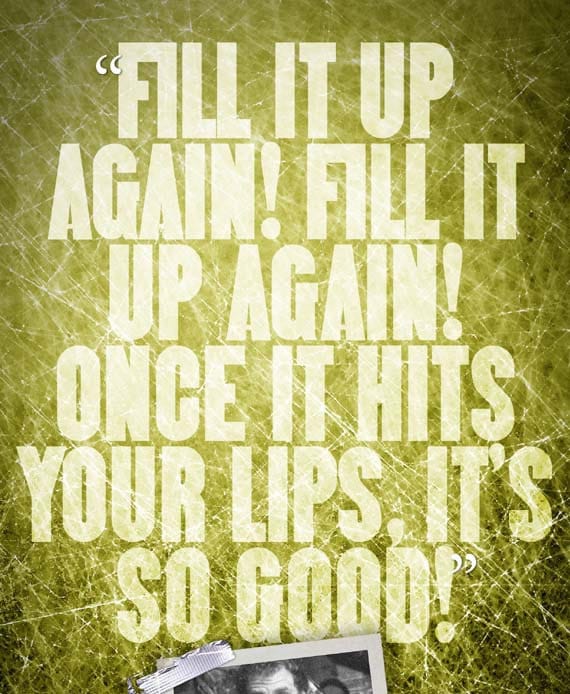 OLD SCHOOL fill It up Again Quote Poster - Etsy