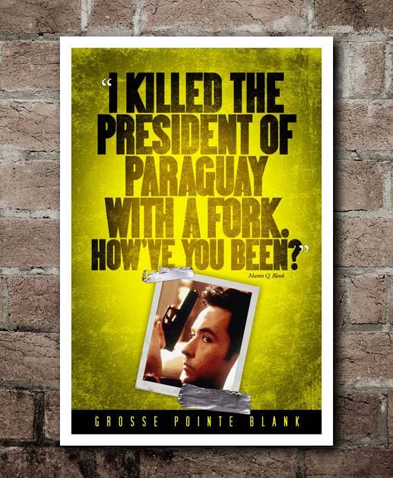 Grosse Pointe Blank Poster