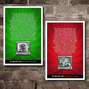 The Twilight Zone MERRY CHRISTMAS SPECIAL: the Night of the Meek Intro ...