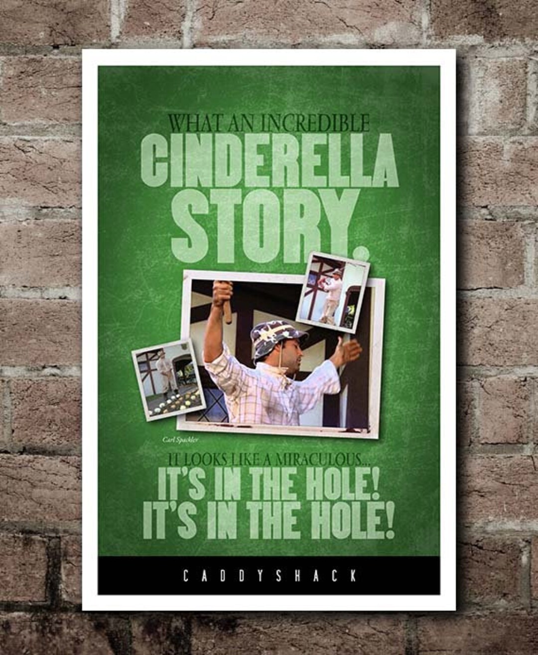 Caddyshack "cinderella Story" Quote Poster (12"x18") - Etsy