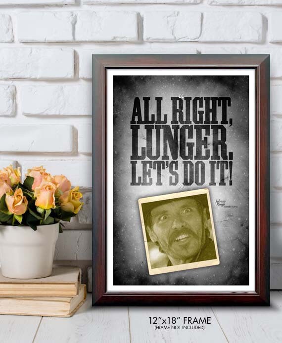 TOMBSTONE Johnny Ringo lunger Quote Poster - Etsy
