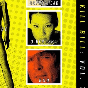 NEW - POP ART Design! Kill Bill "here Comes the Bride" Poster (12"x18 ...