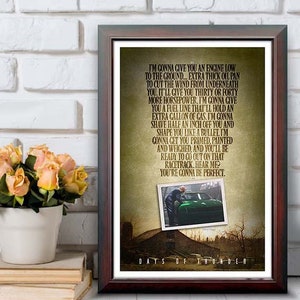 Days of Thunder Harry Hogge "car Speech" Poster (12"x18") - Etsy