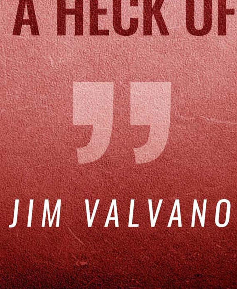 Jim Valvano full Day Heck of A Day Quote Poster | Etsy