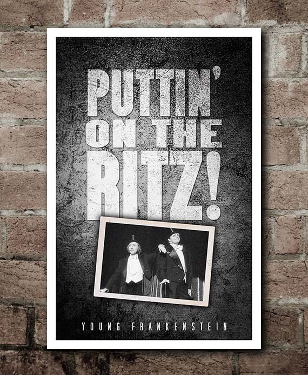 Young Frankenstein "puttin' on the Ritz" Poster (12"x18") - Etsy