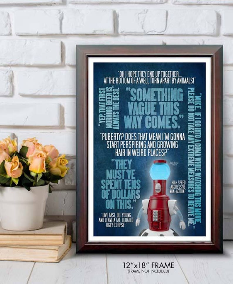 MST3K Crow T Robot and Tom Servo Quotes COMBO PACK: Reduced Shipping ...