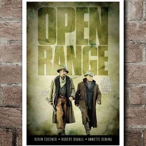 OPEN RANGE Movie Quote Poster (12"x18") - Etsy