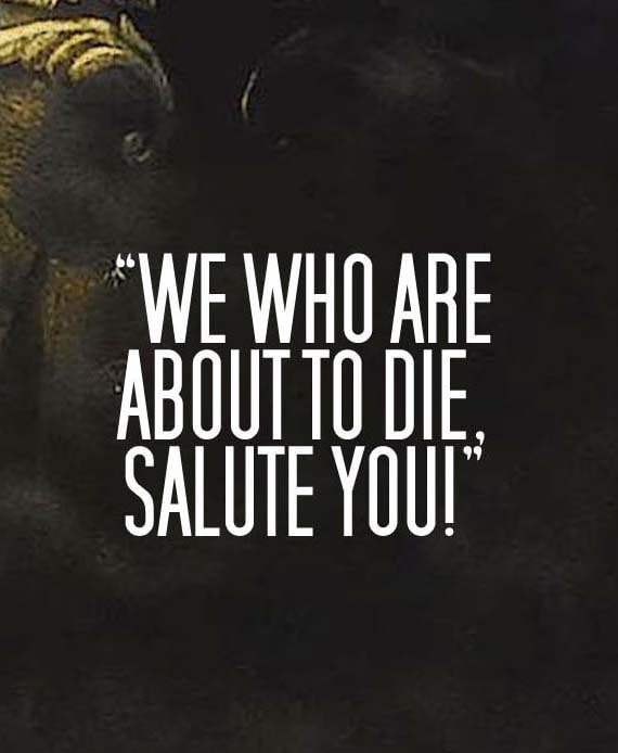 GLADIATOR Movie Quote Poster 12x18 - Etsy