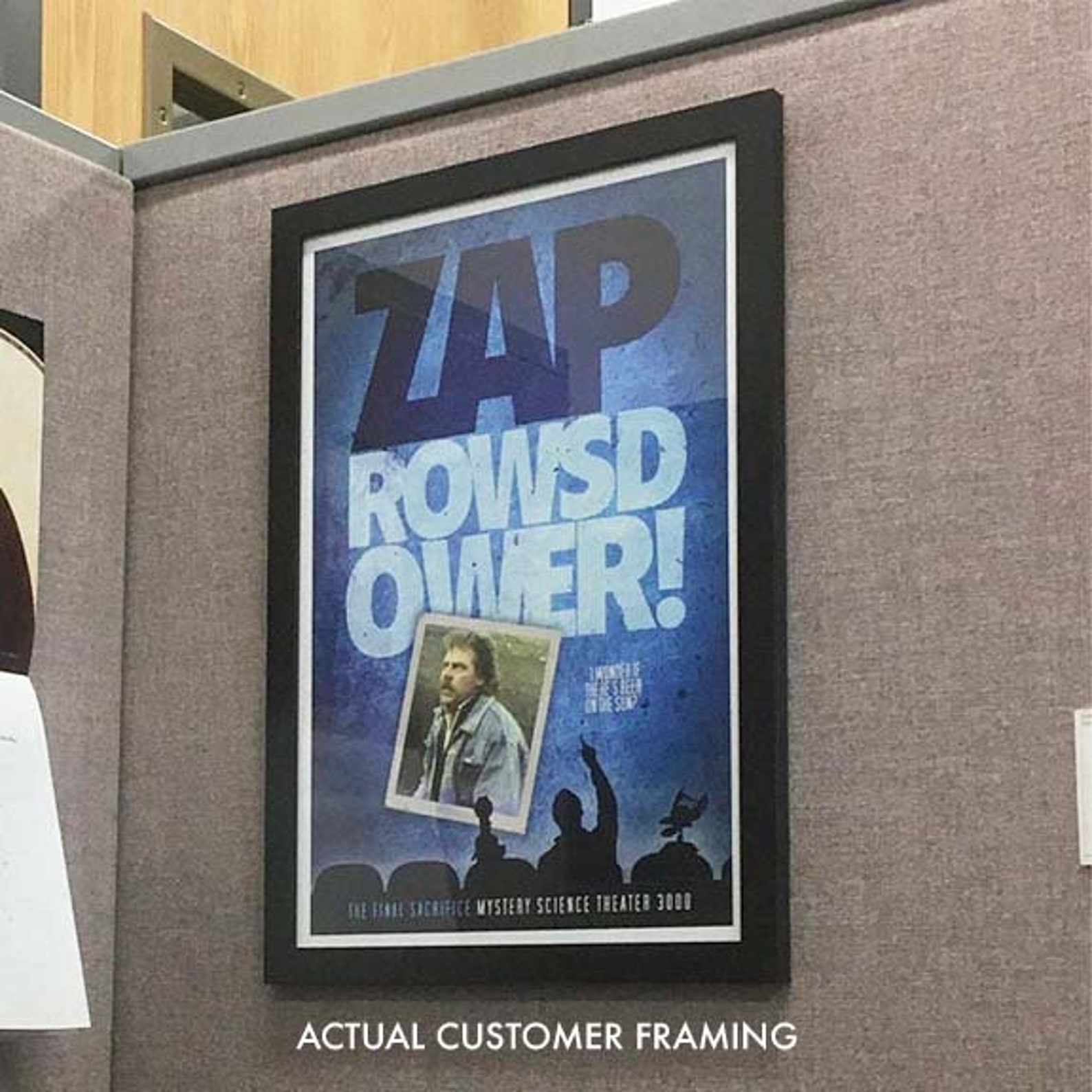 MST3K Zap Rowsdower beer on the Sun Quote Poster | Etsy