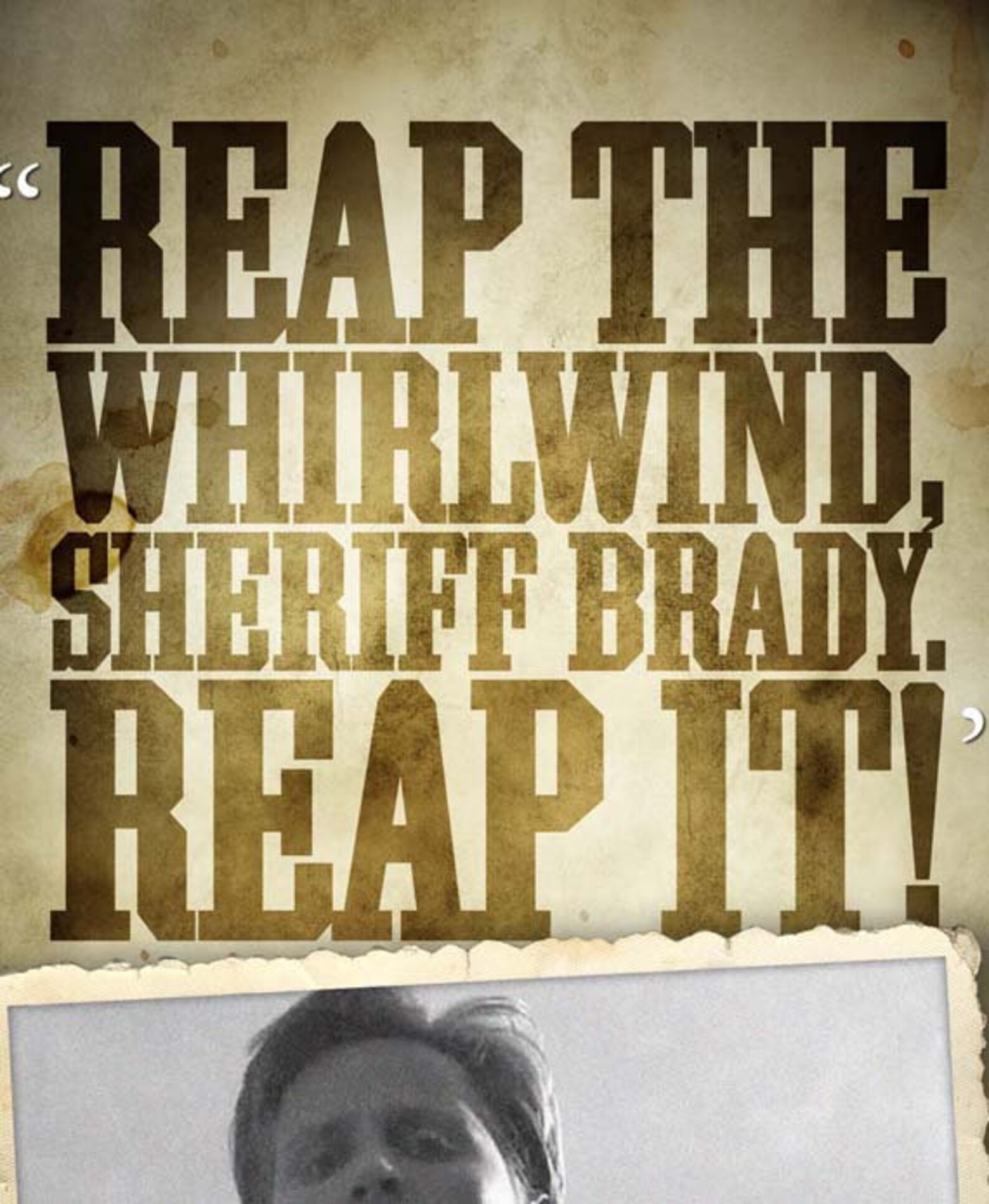 Young Guns "reap THE Whirlwind" Quote Poster (12"x18") - Etsy