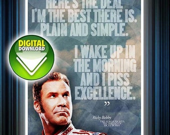 Ricky Bobby - Etsy