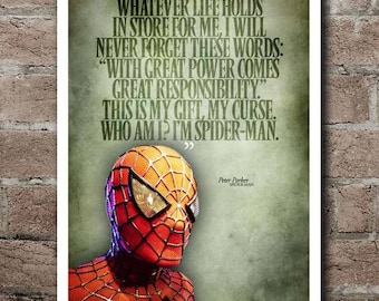 Spider-man Math Poster - Etsy