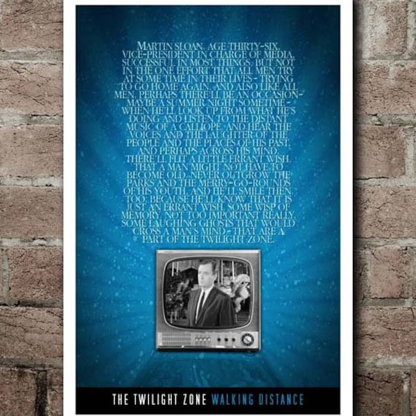 Walking Distance Twilight Zone - Etsy