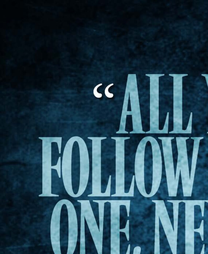 Road House THREE SIMPLE RULES Quote Poster - Etsy.de