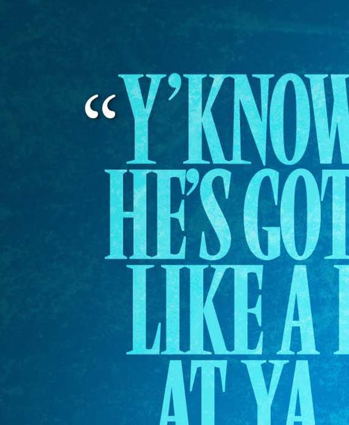 JAWS Quint Speech Quote Poster (12"x18") - Etsy