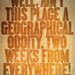 O Brother, Where Art Thou? "geographical Oddity" Quote Poster (12"x18 ...