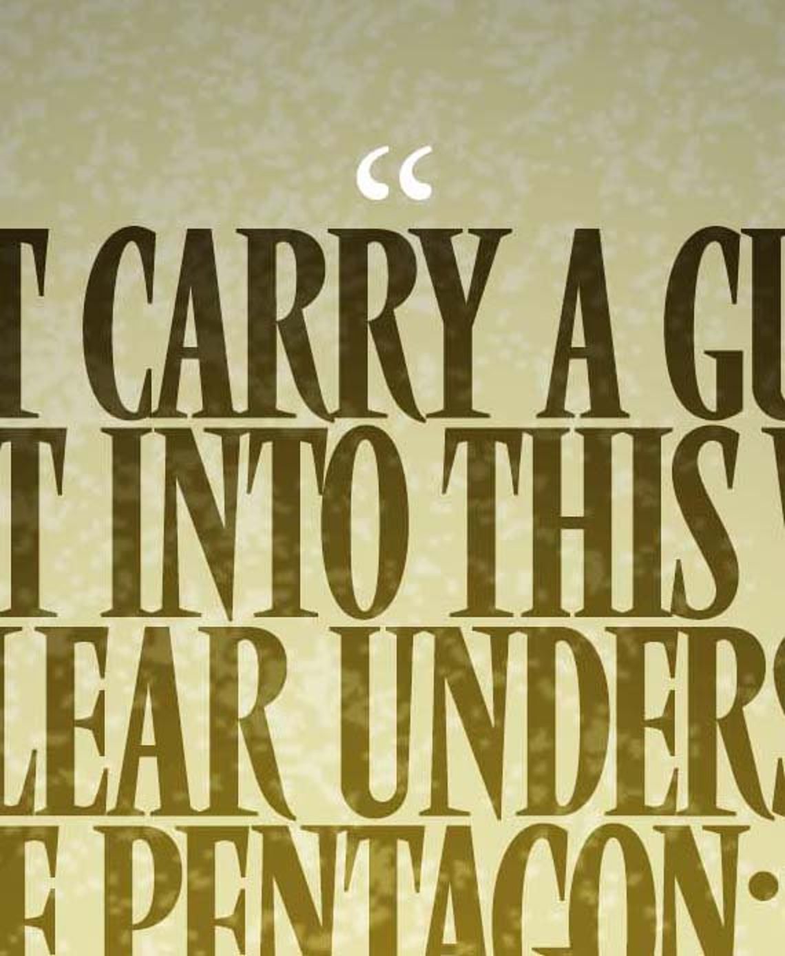 MASH Hawkeye i Will Not Carry A Gun Quote - Etsy