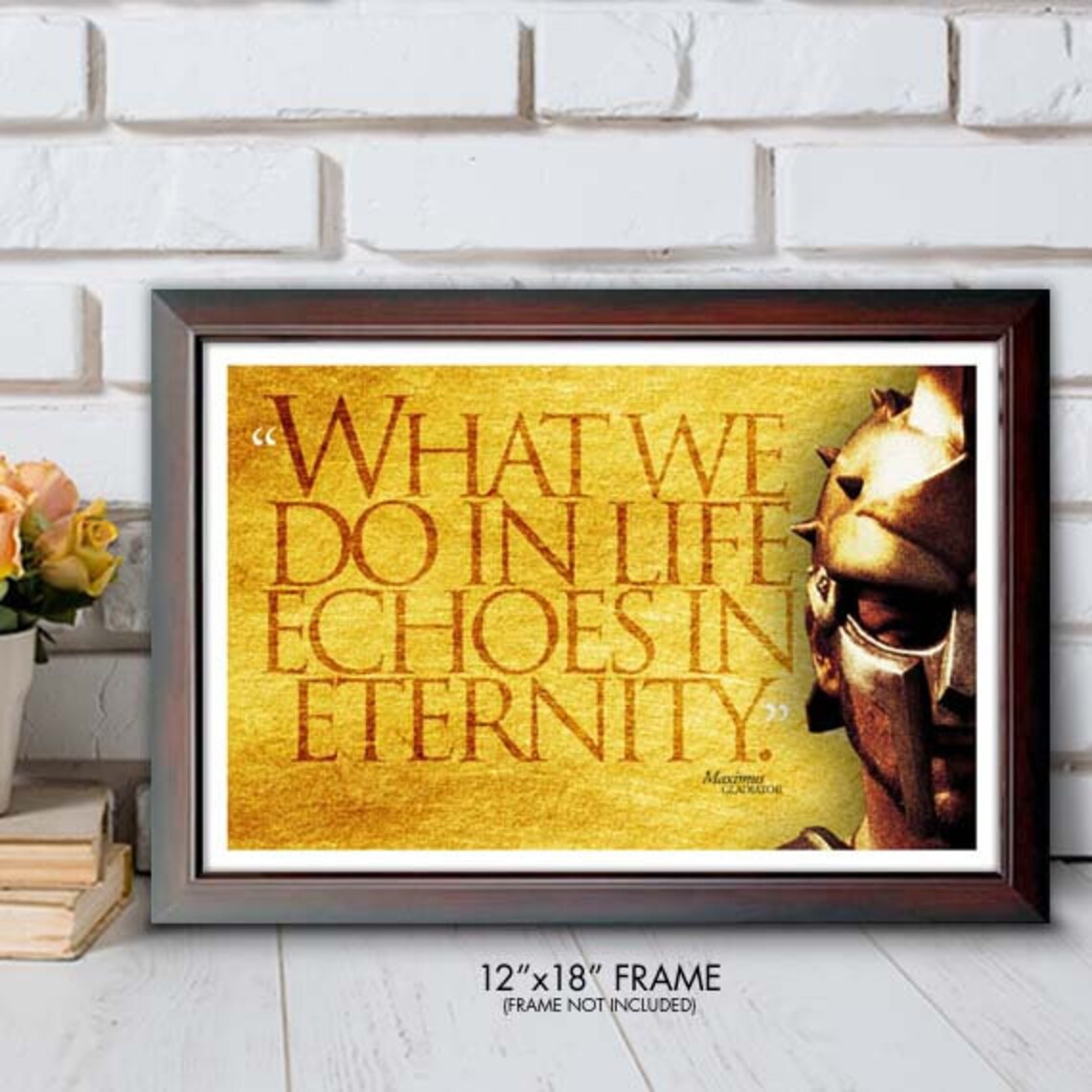 GLADIATOR Movie Quote Poster COMBO PACK: Reduced Shipping - Etsy