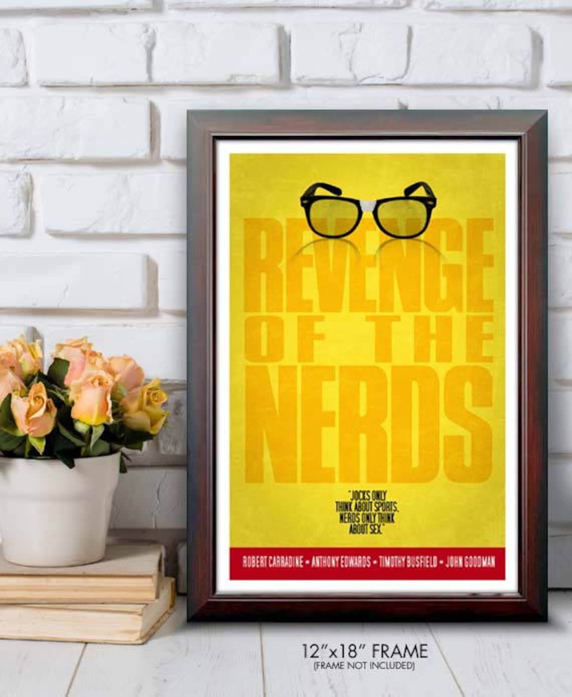 REVENGE of the NERDS Movie Quote Poster - Etsy
