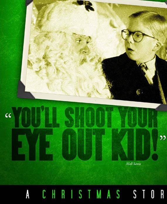 A Christmas Story red Ryder / you'll | Etsy