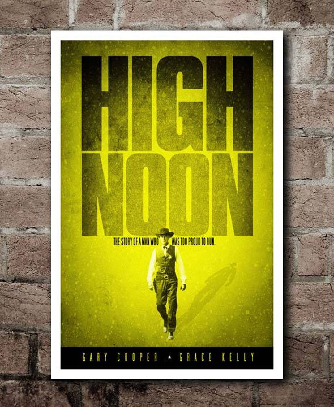 HIGH NOON Movie Quote Poster - Etsy
