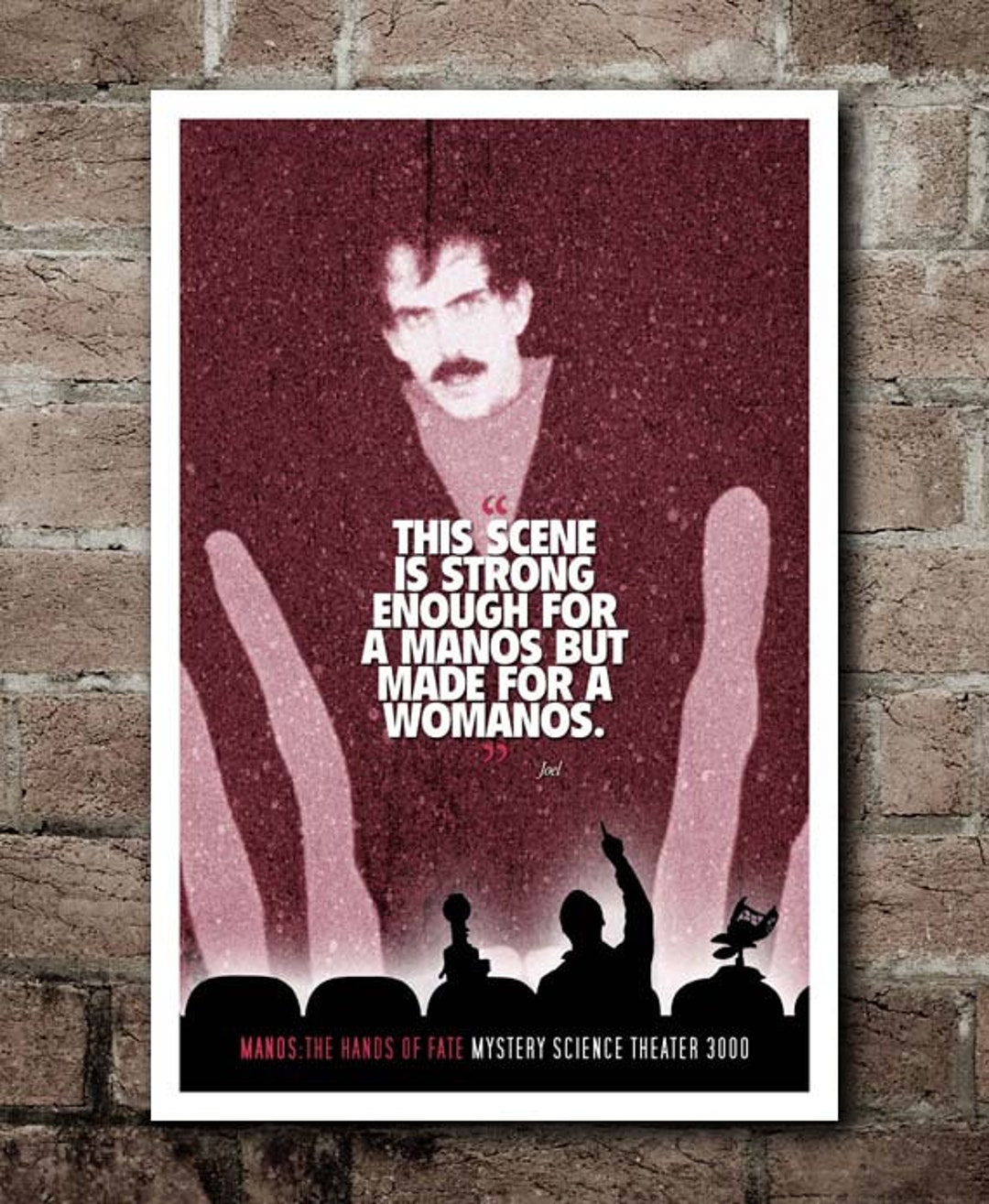 MST3K Manos: the Hands of Fate "womanos" Quote Poster (12"x18") - Etsy