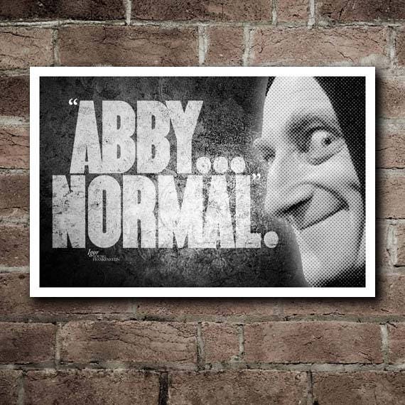 YOUNG FRANKENSTEIN IGOR abby... Normal Quote - Etsy
