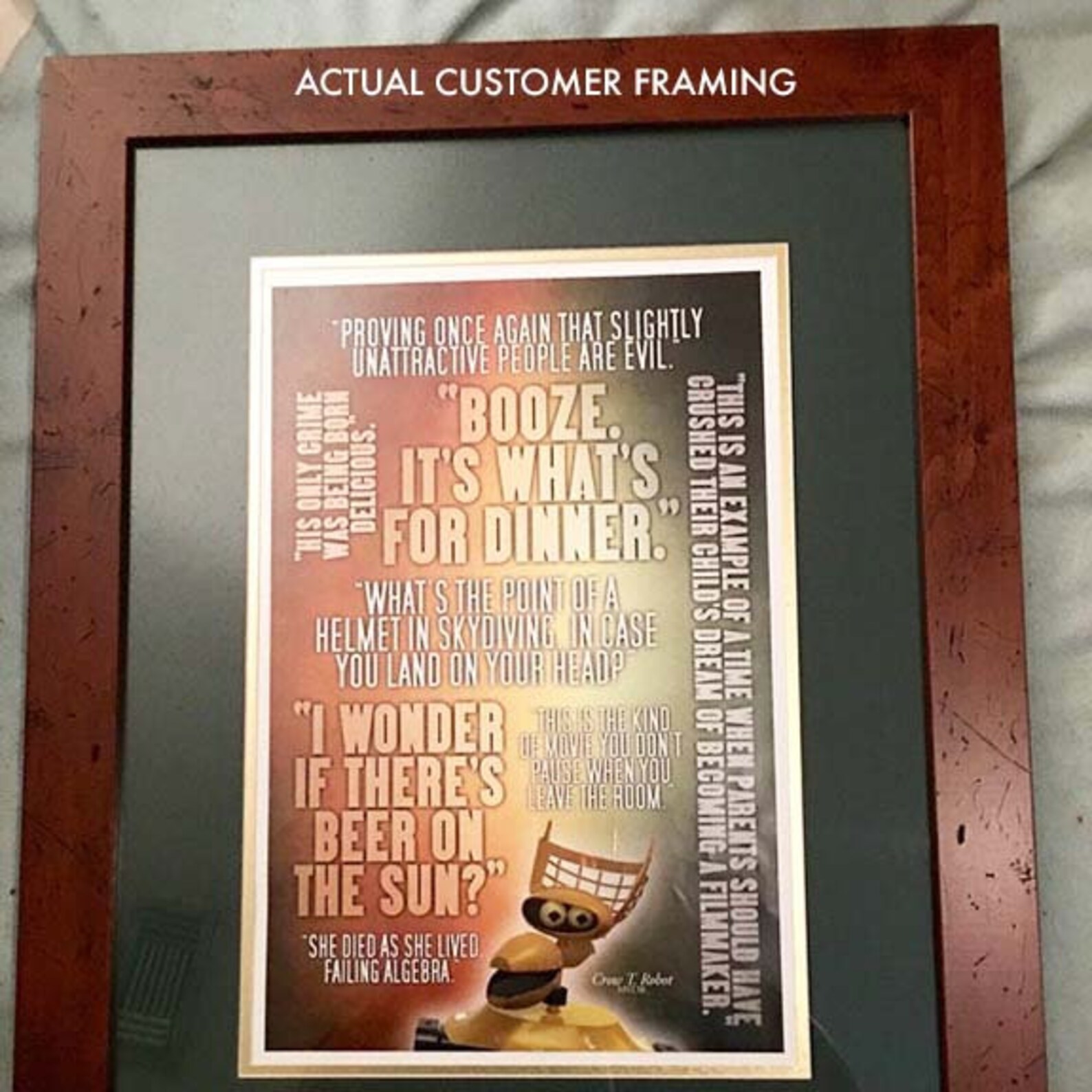 MST3K Crow T. Robot Quotes Poster 12x18 - Etsy